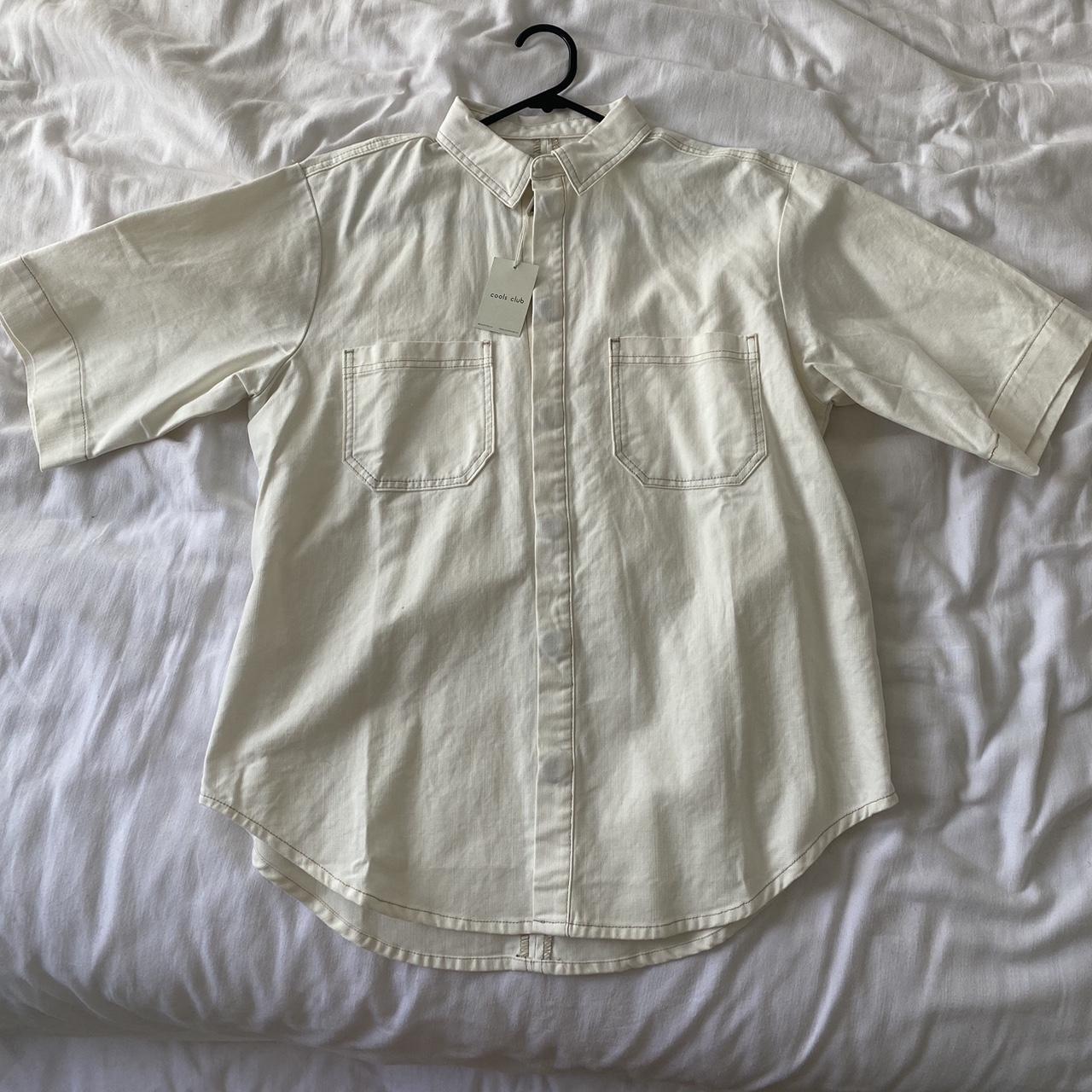 Rebel shirt in coconut size 8 Brand new with... - Depop