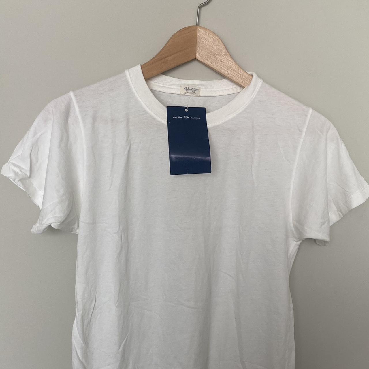 brandy t-shirt nice ribbed collar would fit... - Depop