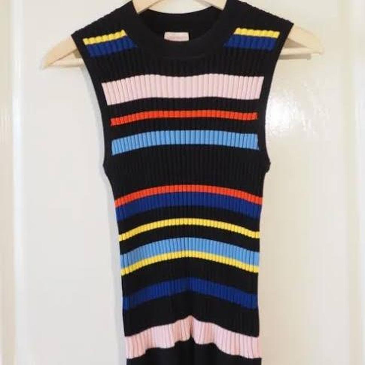 Gorman sporty stripe tank Brand new with tags Au sz 12 - Depop