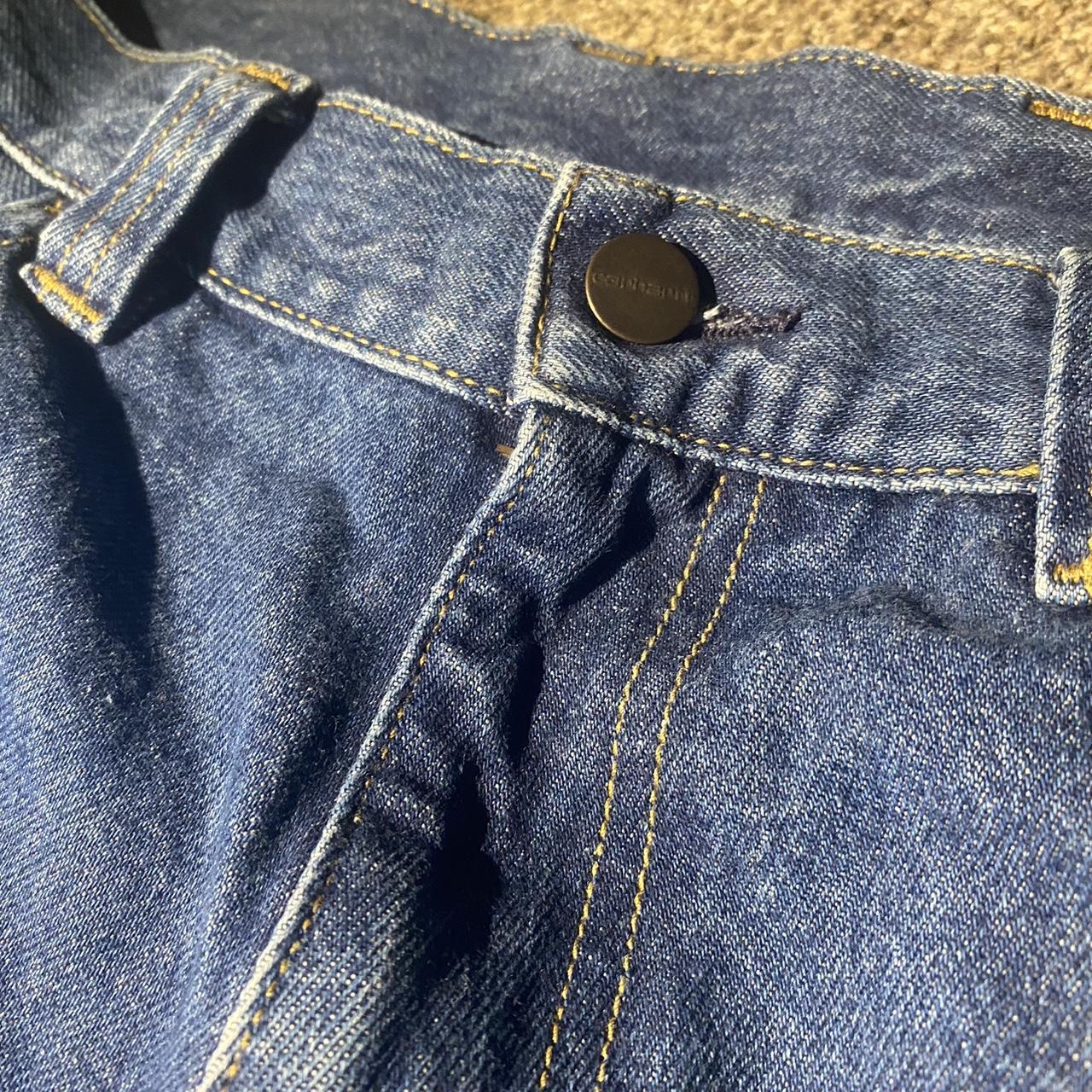 Denim carhartt Brandon pant Perfect condition. - Depop