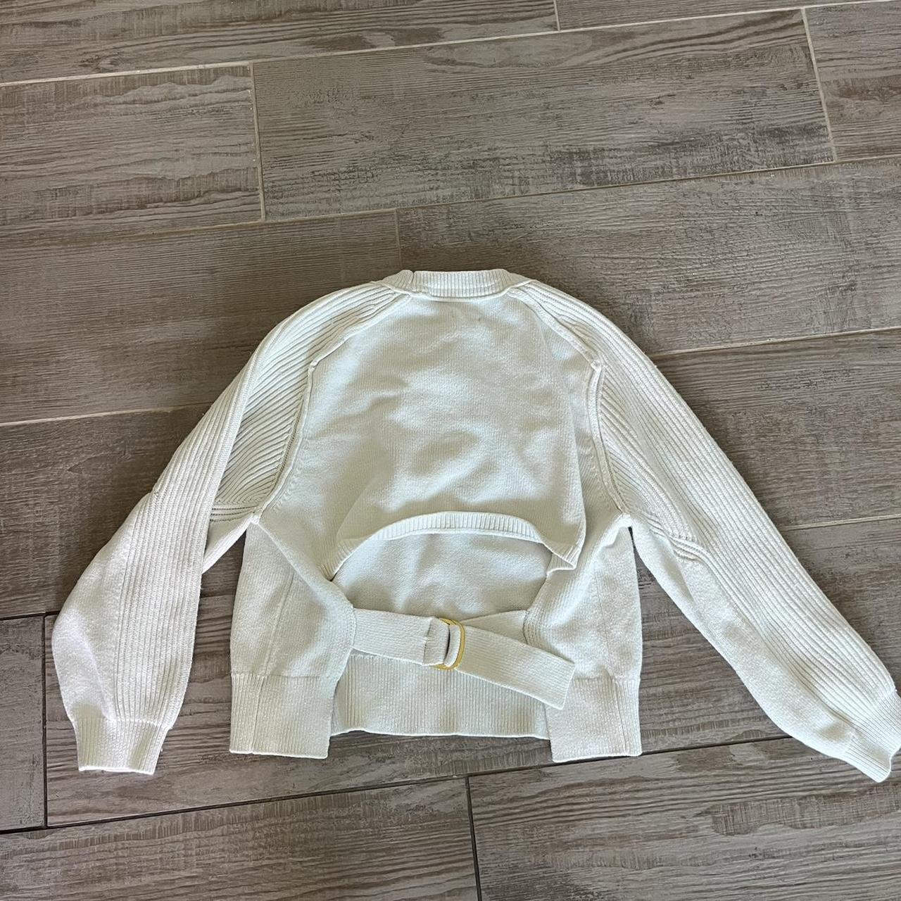 Pilcro Buckle Sweater - Depop
