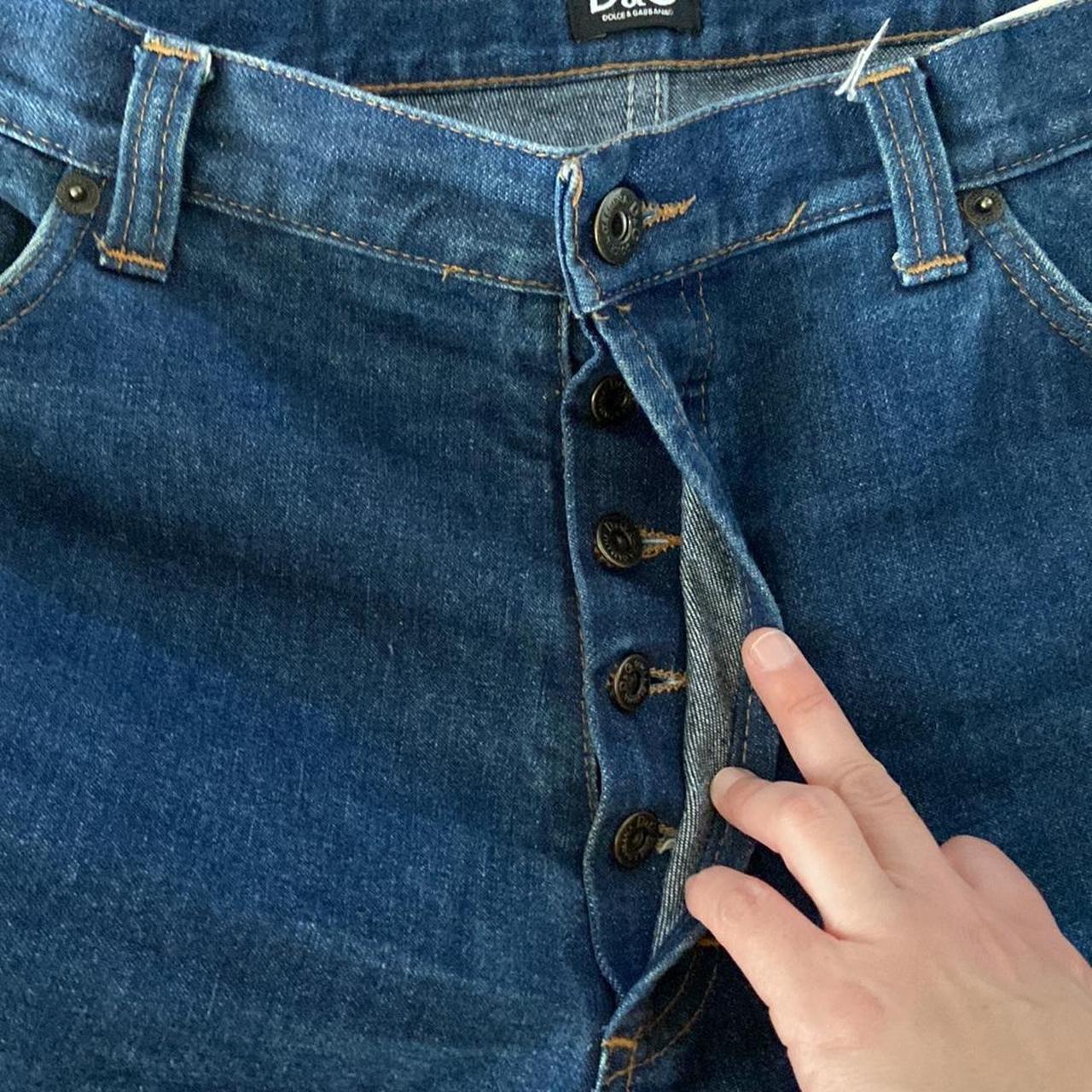 Dolce & Gabbana Mens button fly jeans Size 38x... - Depop
