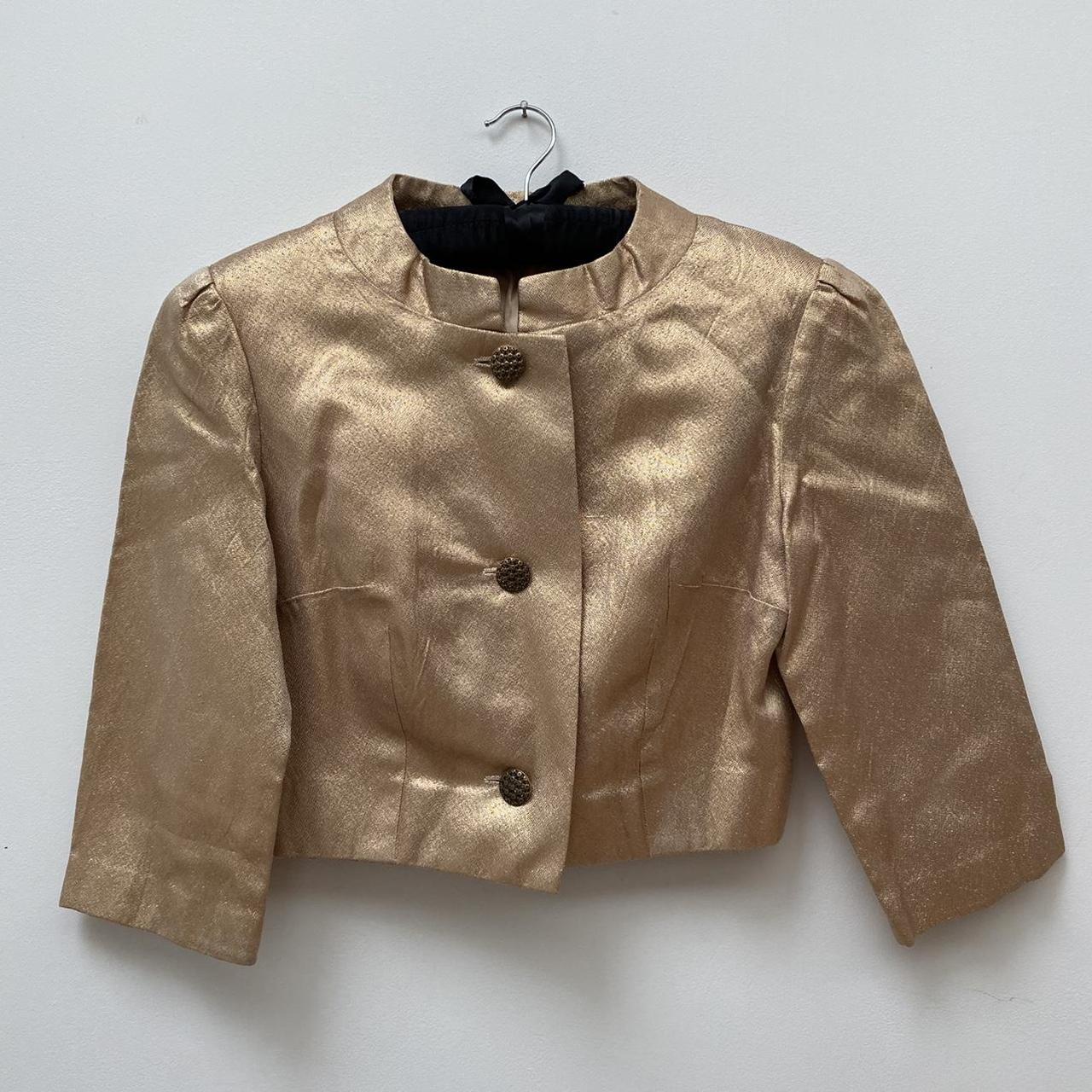 Women's Gold Jacket | Depop