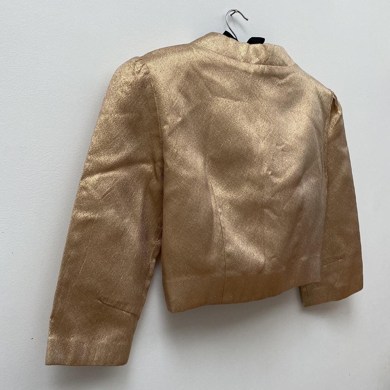 Women's Gold Jacket | Depop