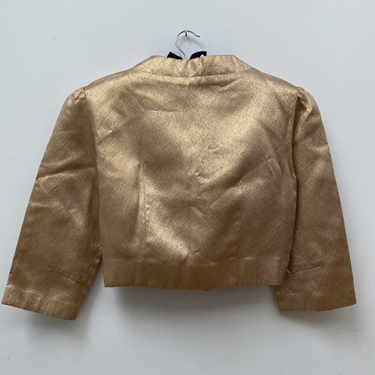 Women's Gold Jacket | Depop