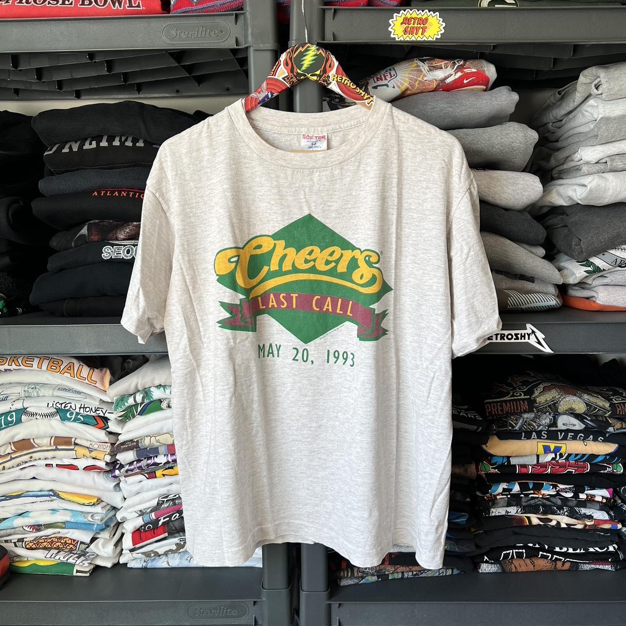 Cheers 90s Tee SZ L #90s - Depop