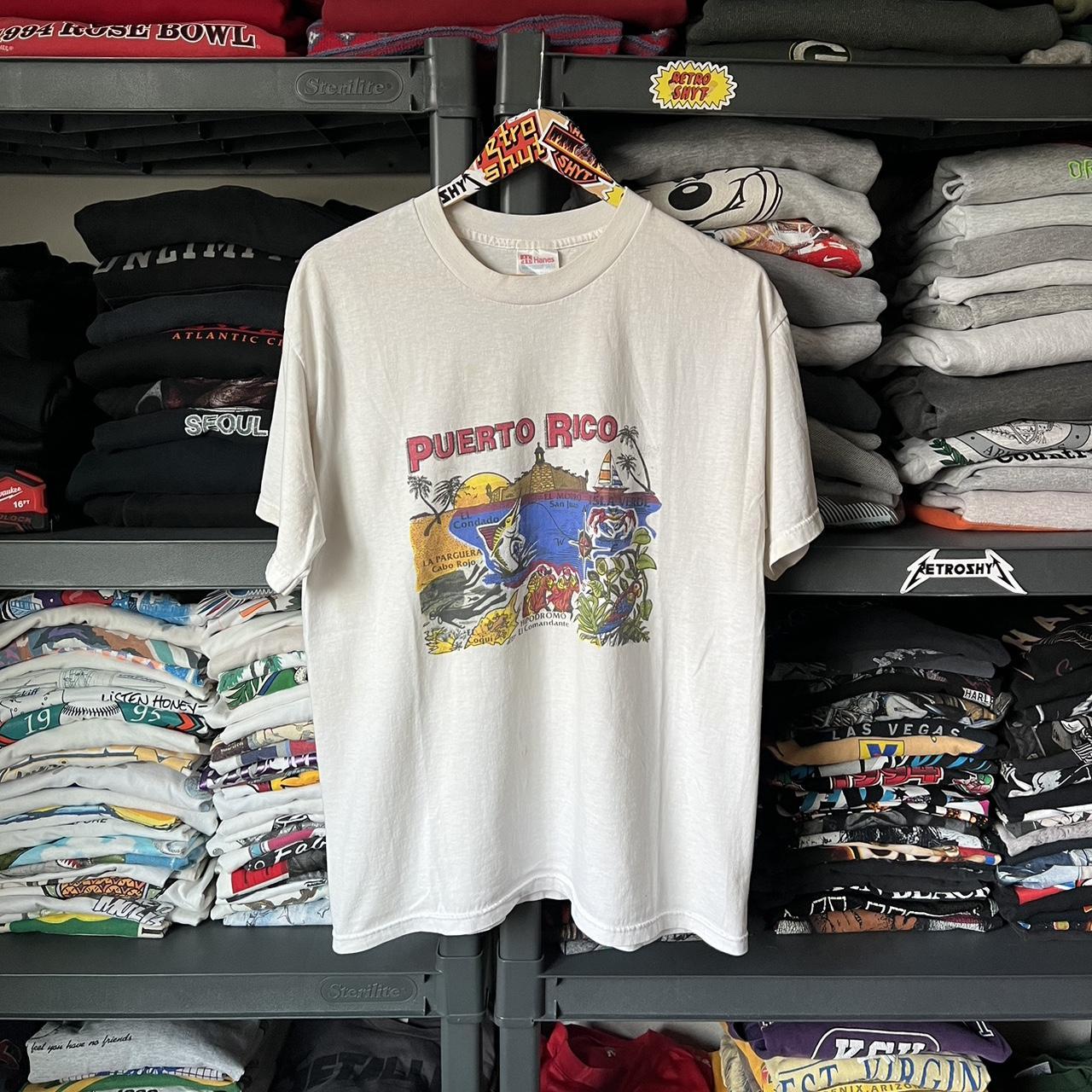 Puerto Rico 90s Tee Vintage SZ L #puertorico #pr - Depop