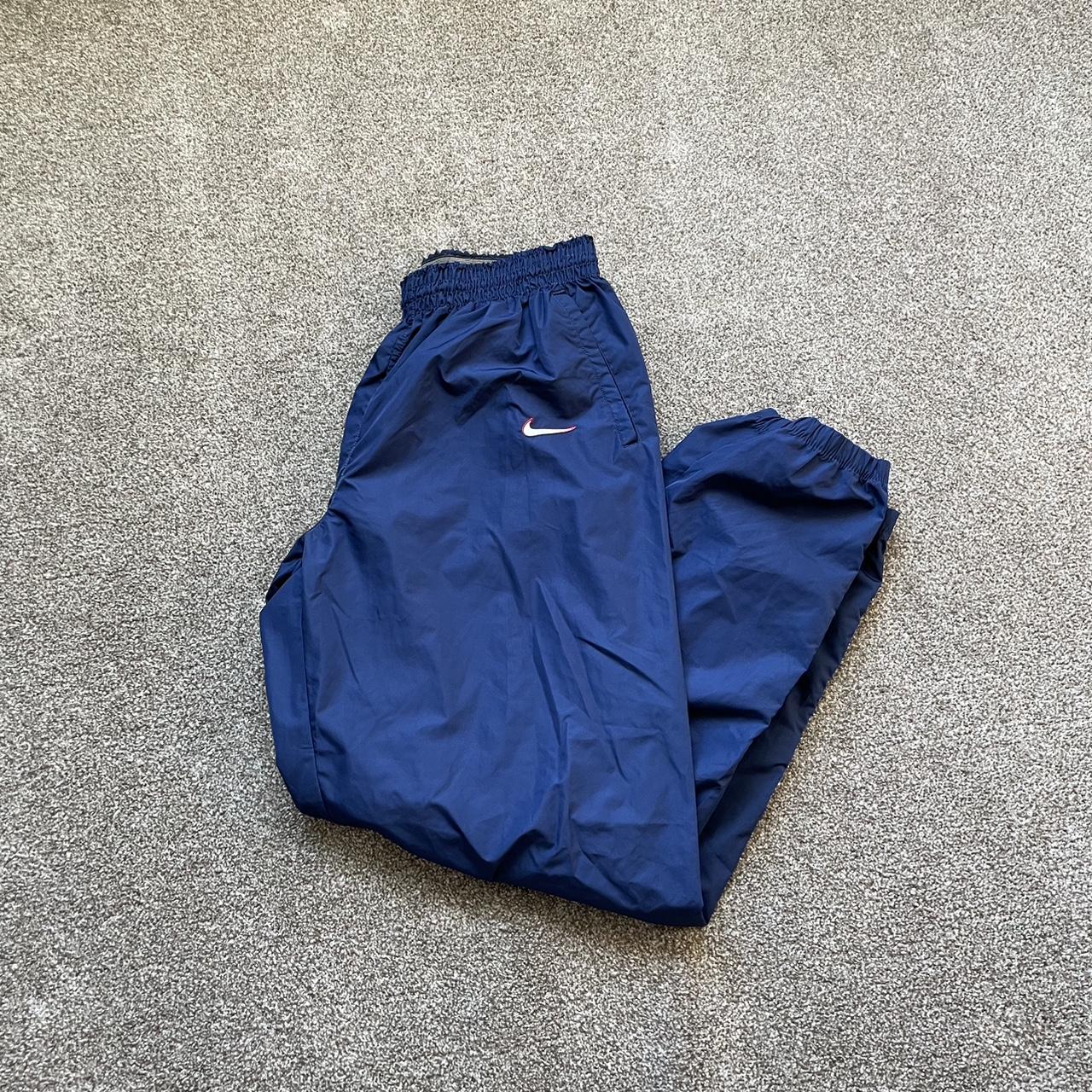 Vintage 90s nike track pants Size XL #nike... - Depop