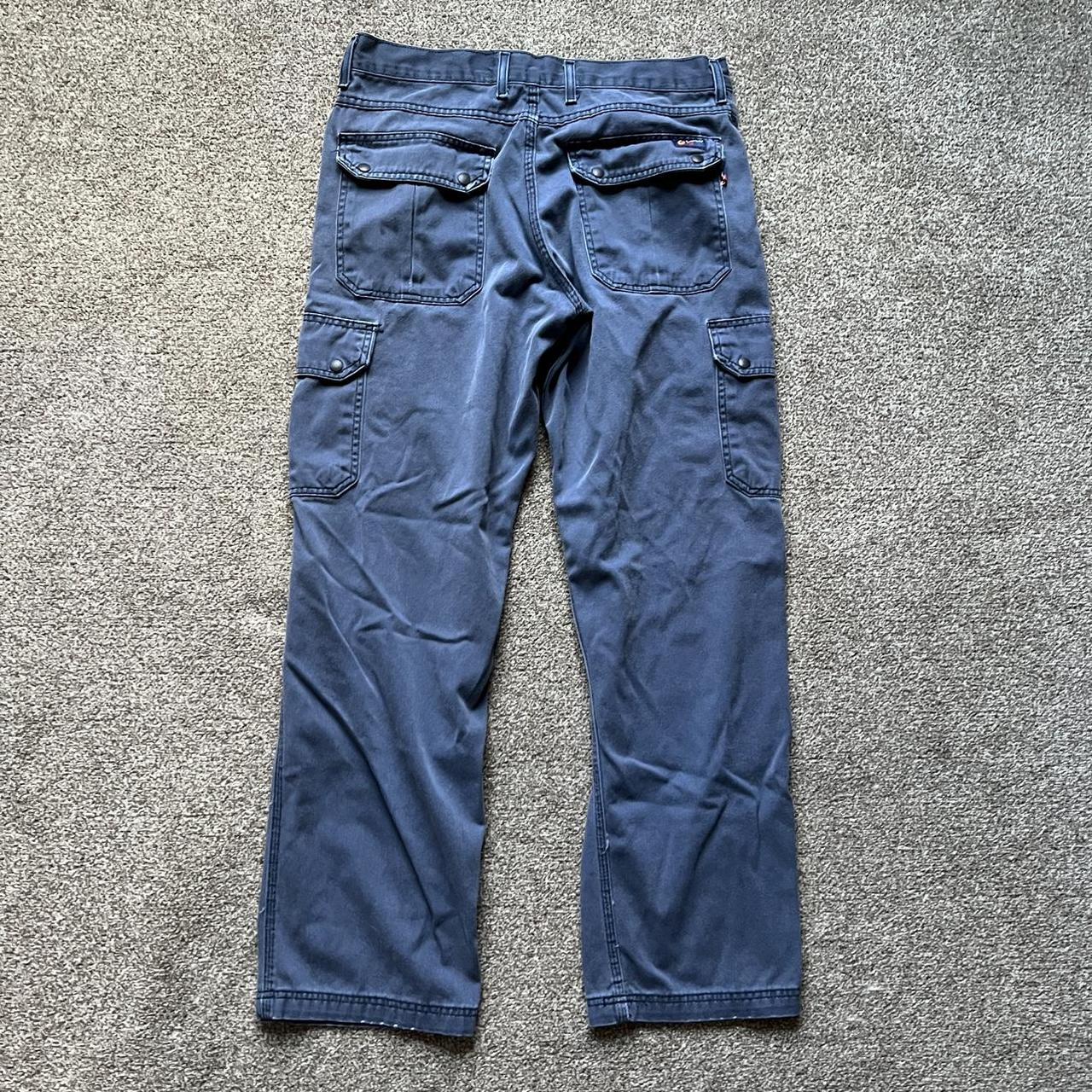 Dark blue fire resistant work pants Size 34x34 Have... - Depop