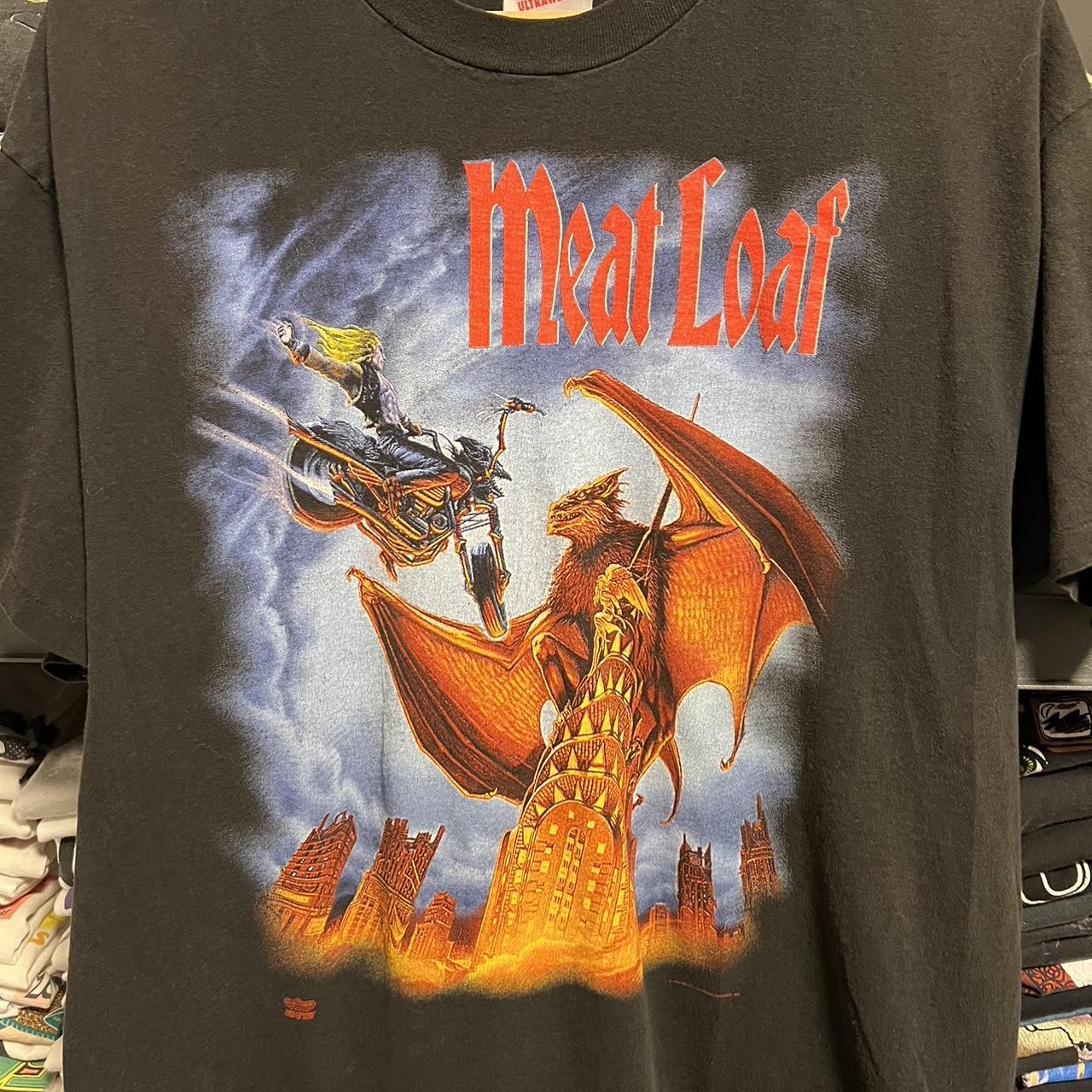 Meatloaf 1995 World Tour Tee SZ XL #meatloaf - Depop