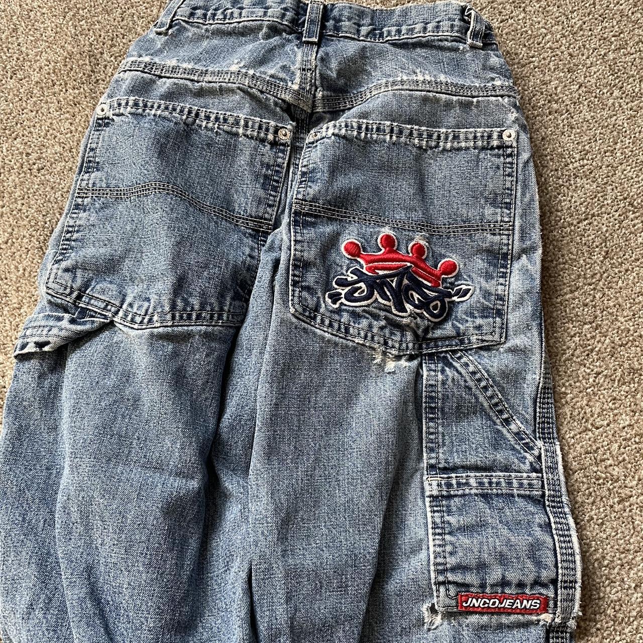 Childrens JNCO jeans size 8 (KIDS. THIS WILL NOT FIT... - Depop
