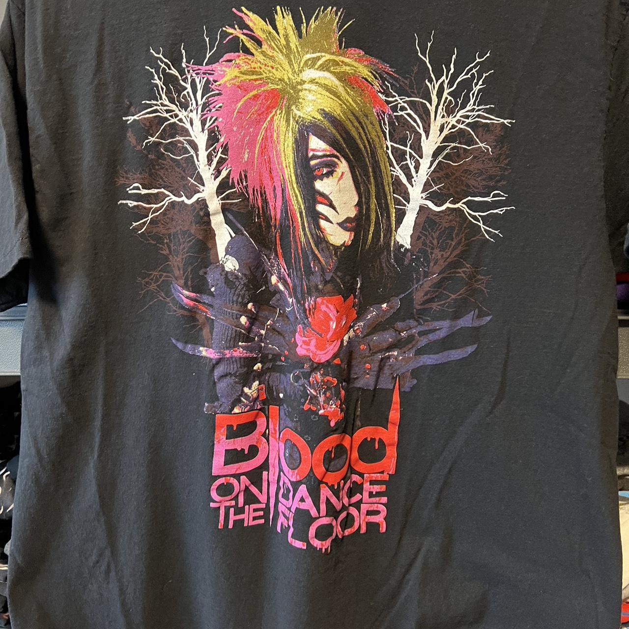 Y2k blood on the dance floor emo/grunge band... - Depop