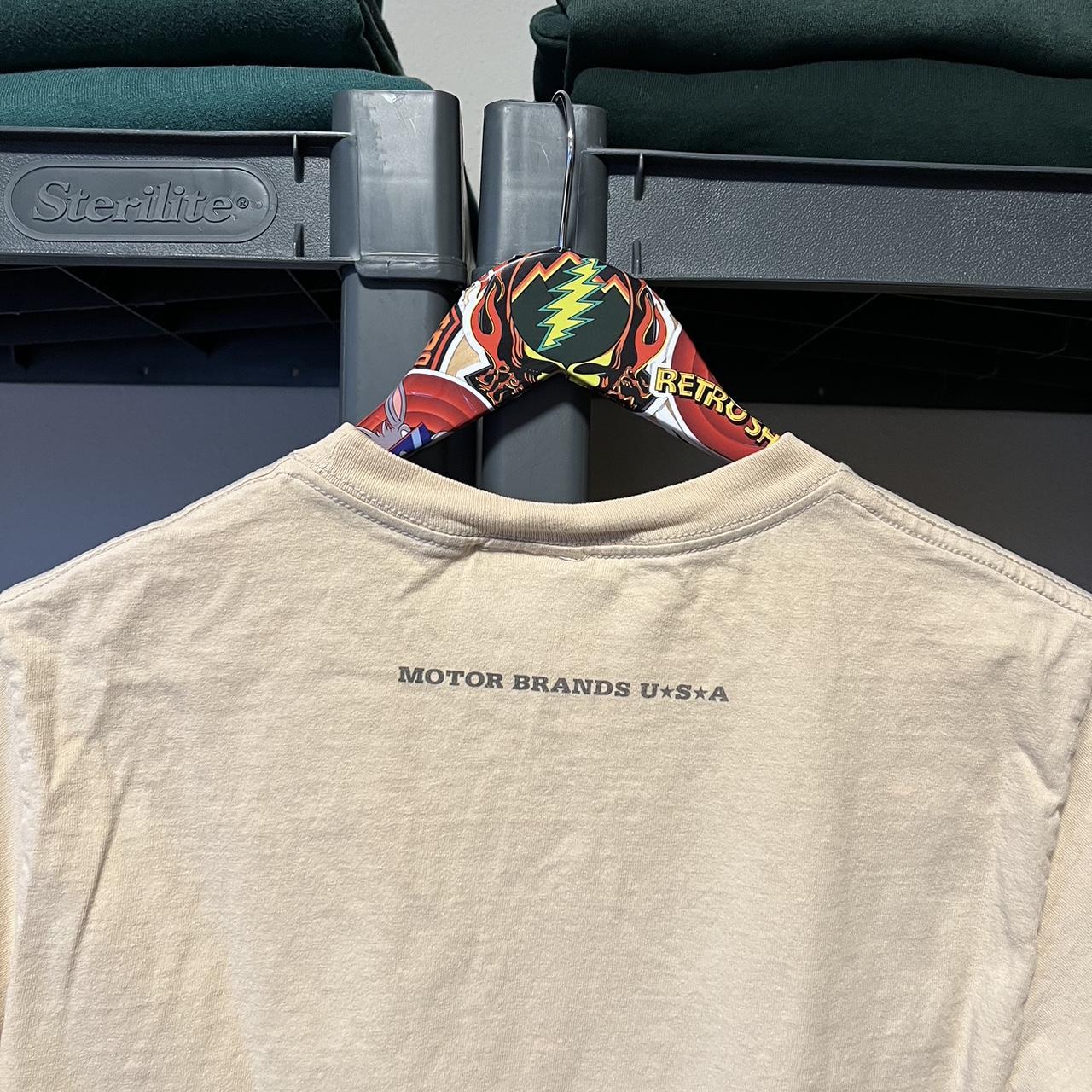 Plymouth Racing car tee Marks as shown Size small - Depop