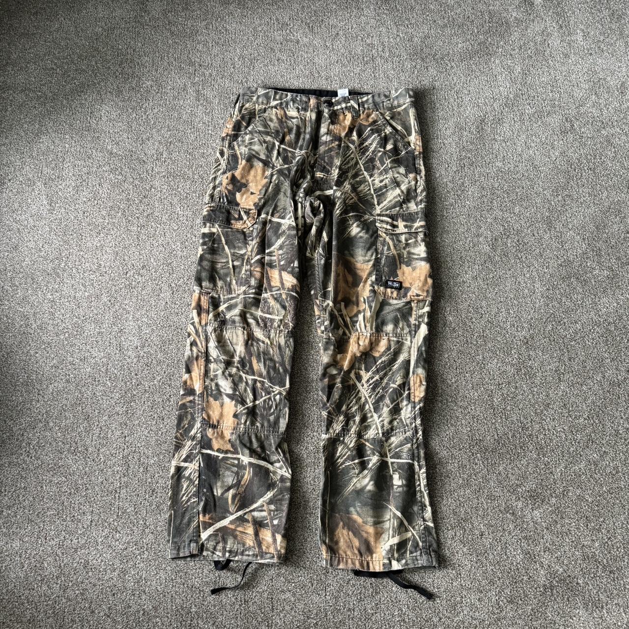 Camo walls pants Size mens medium Inseam and waist... - Depop