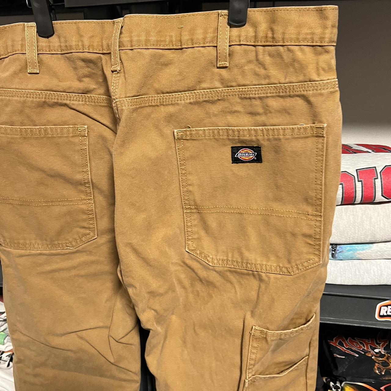 Dickies Khaki Pants insulated SZ 36/30 - Depop