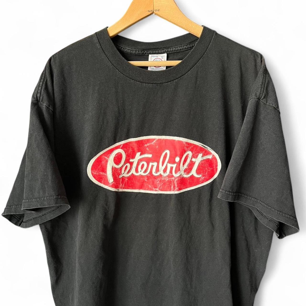 Vintage Peterbilt Logo Truck Tee SZ XL #truck | Depop