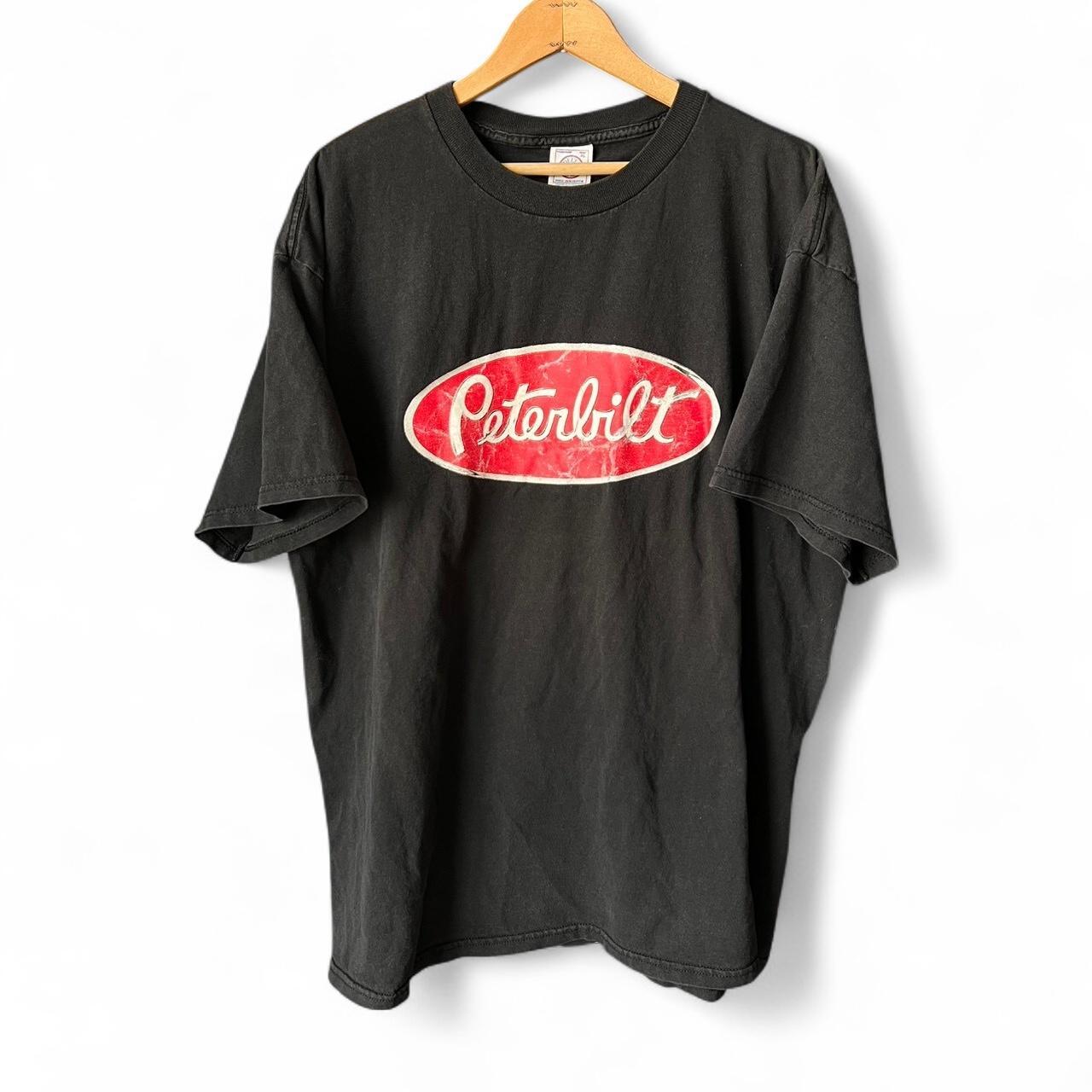 Vintage Peterbilt Logo Truck Tee SZ XL #truck | Depop