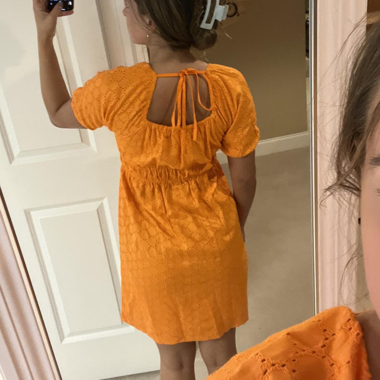 adorable sim & sam orange dress NWT!! Originally... - Depop