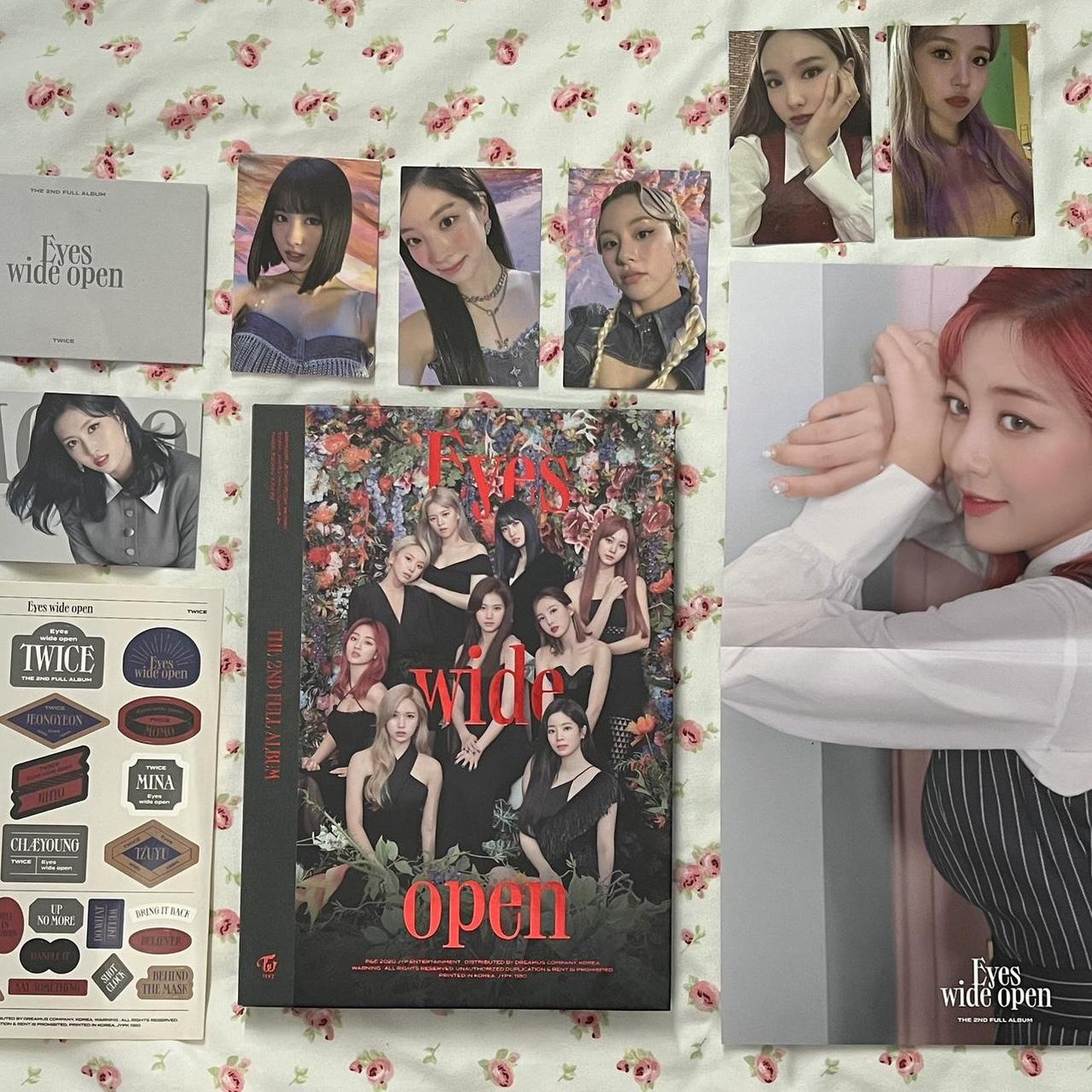 twice eyes wide open album w/ all inclusions!... - Depop