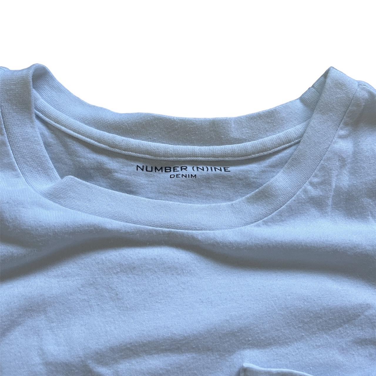 Number(N)ine front pocket black bottom T shirt Great... - Depop