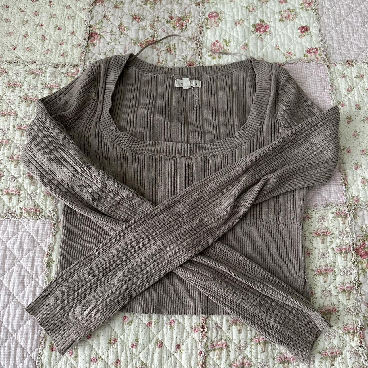 cropped pacsun sweater - Depop