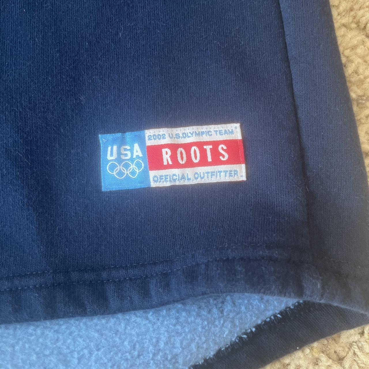 Vintage authentic 2002 Olympic roots sweatshirt - Depop