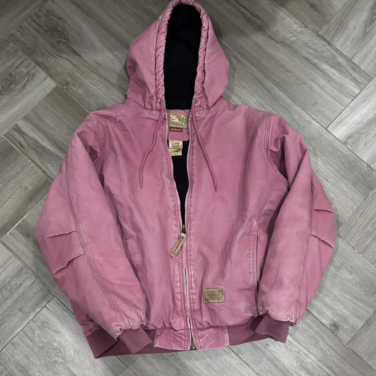 Super Clean Pink Schmidt Workwear Jacket Beautiful... | Depop