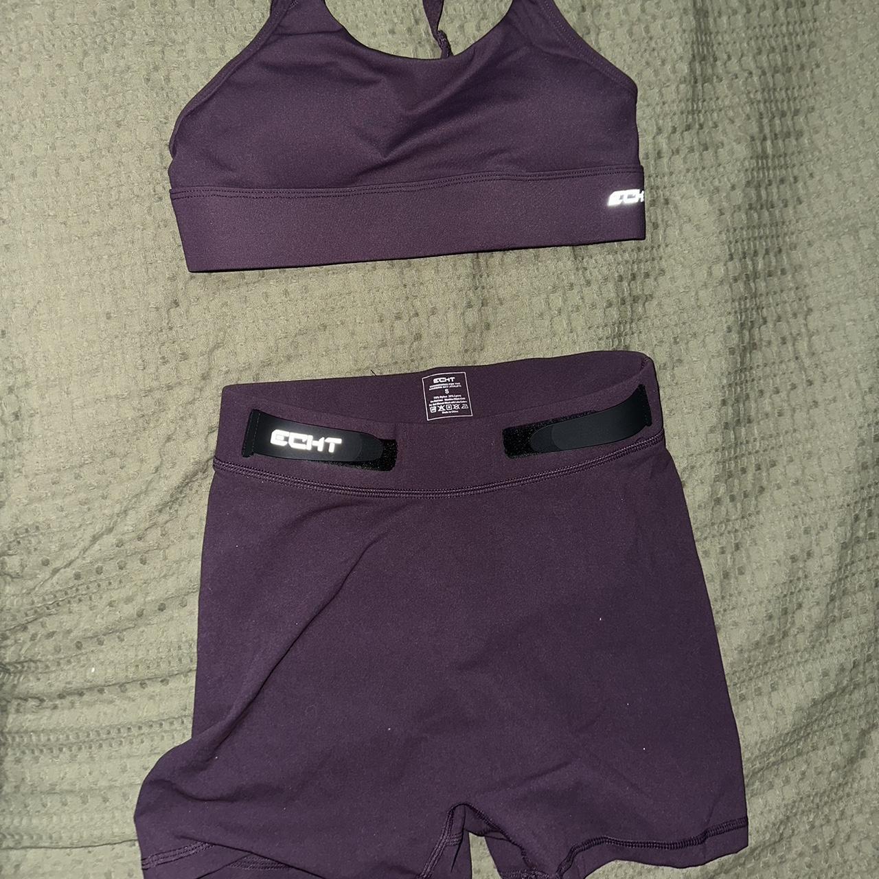 ECHT set Both size S Worn once, new condition pick... - Depop