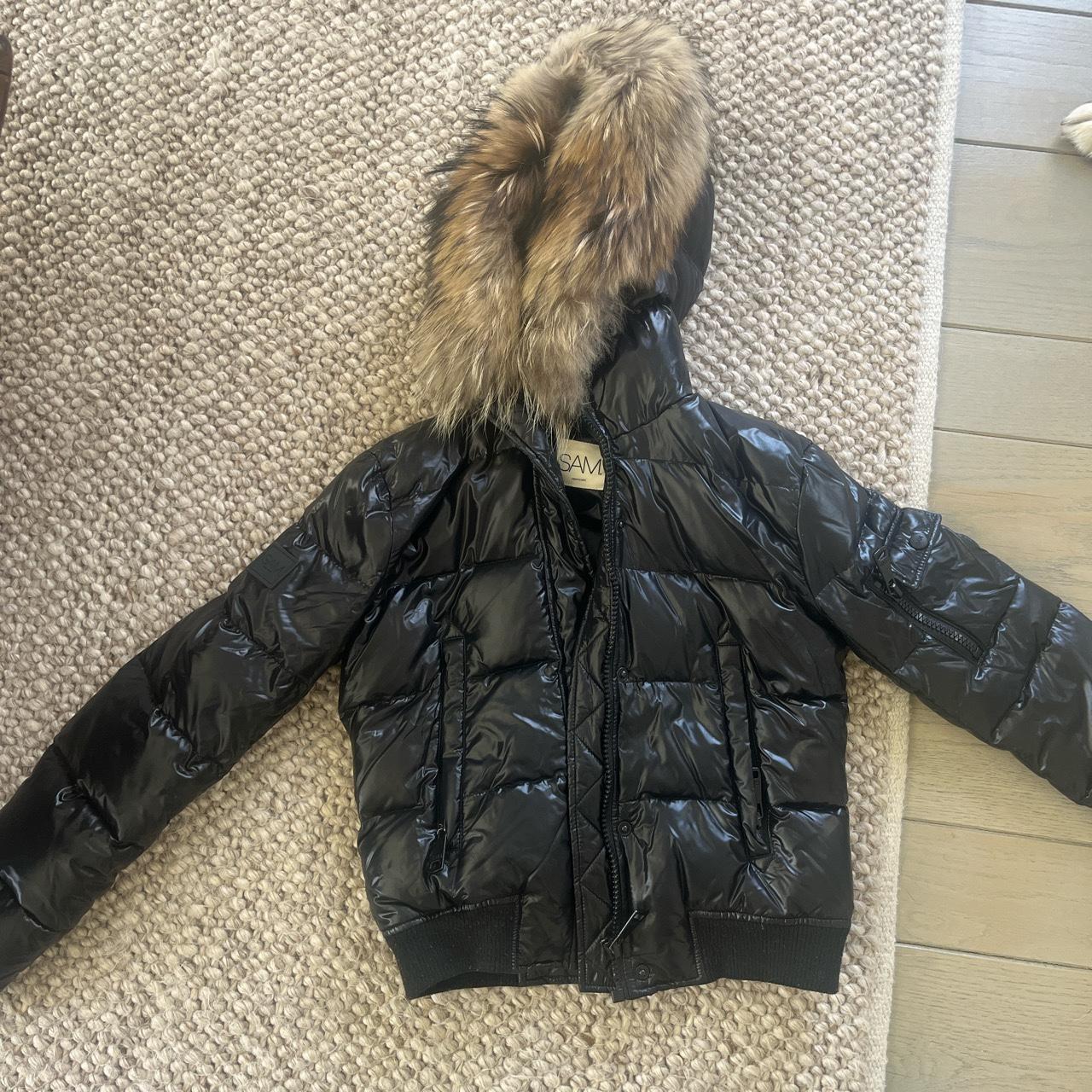 sam coat worn lightly size 14 girls - Depop