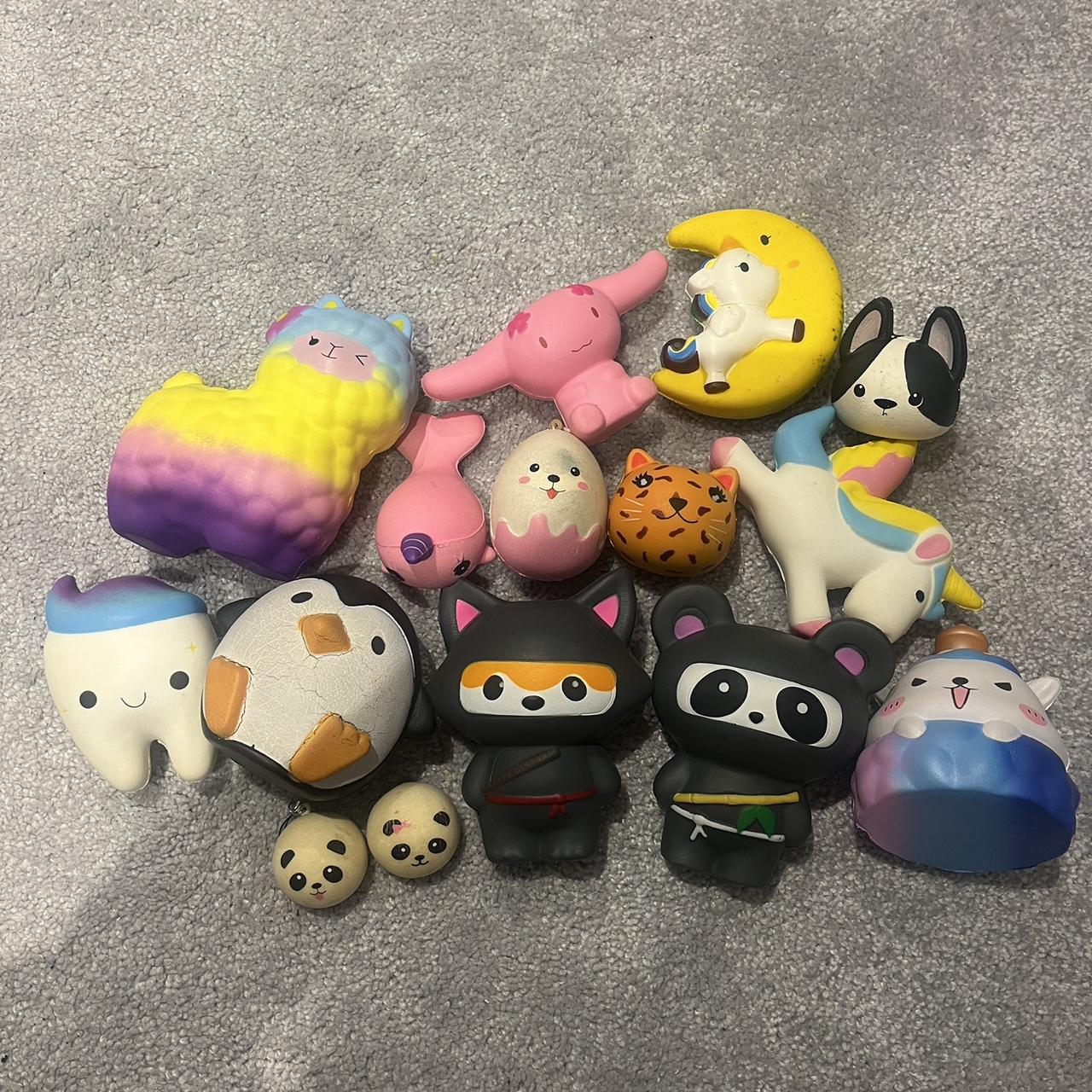 squishy bundle (15 squishies) - Depop