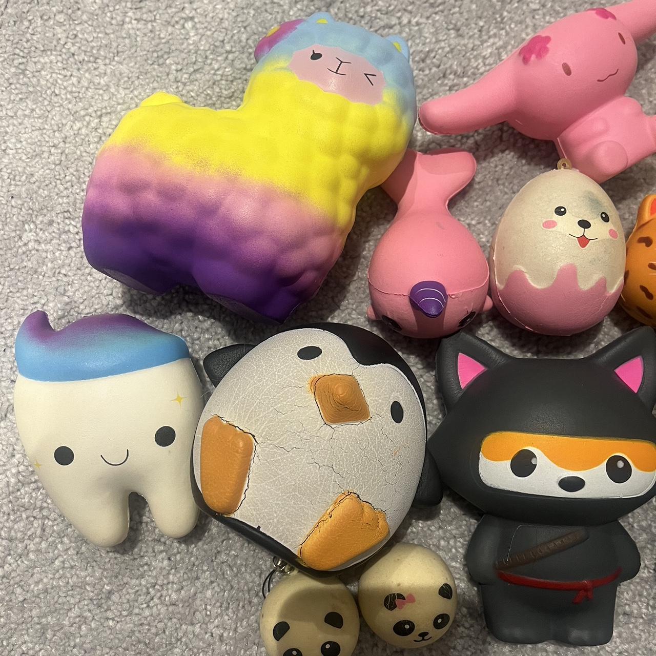 squishy bundle (15 squishies) - Depop