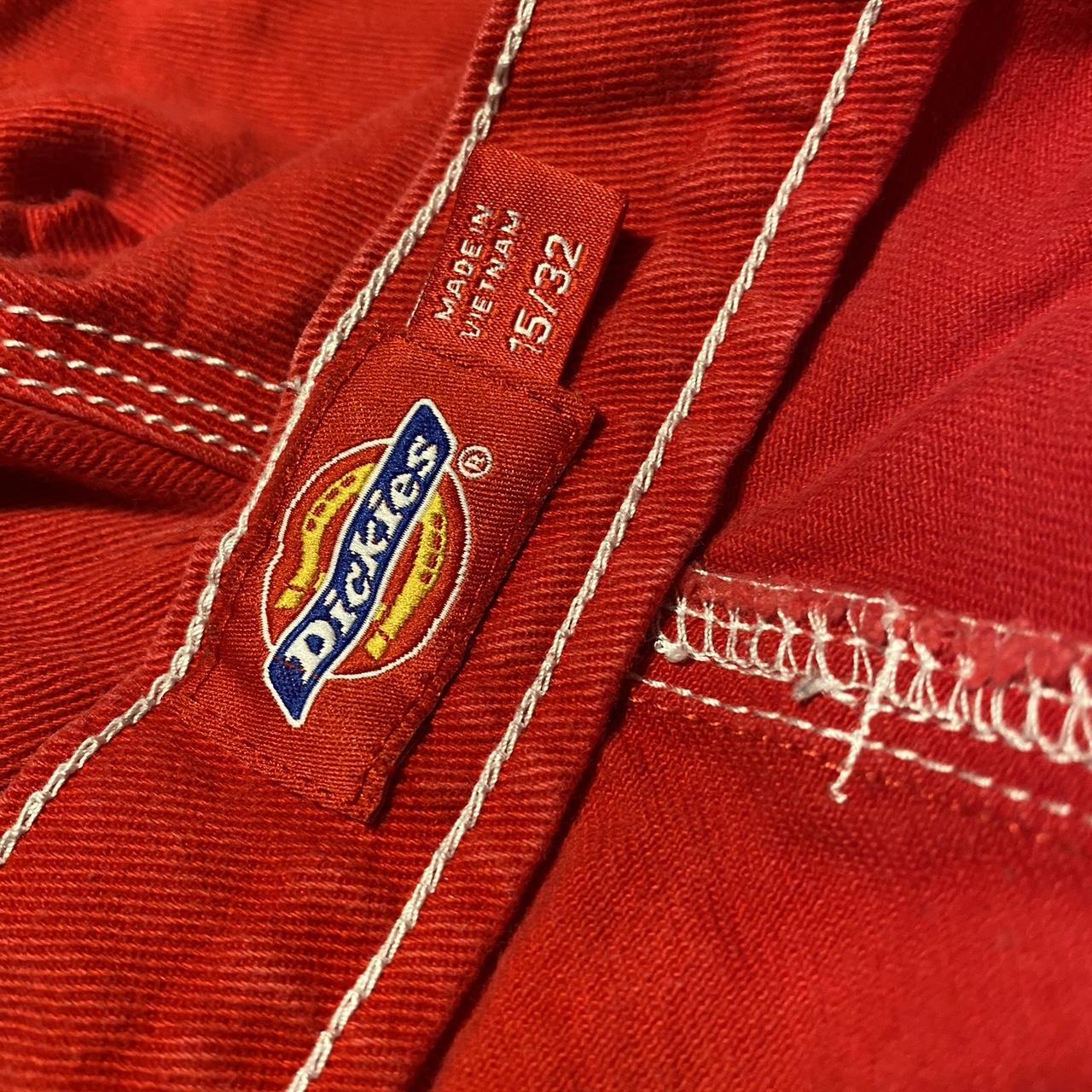 Red Dickies carpenter pants - Depop