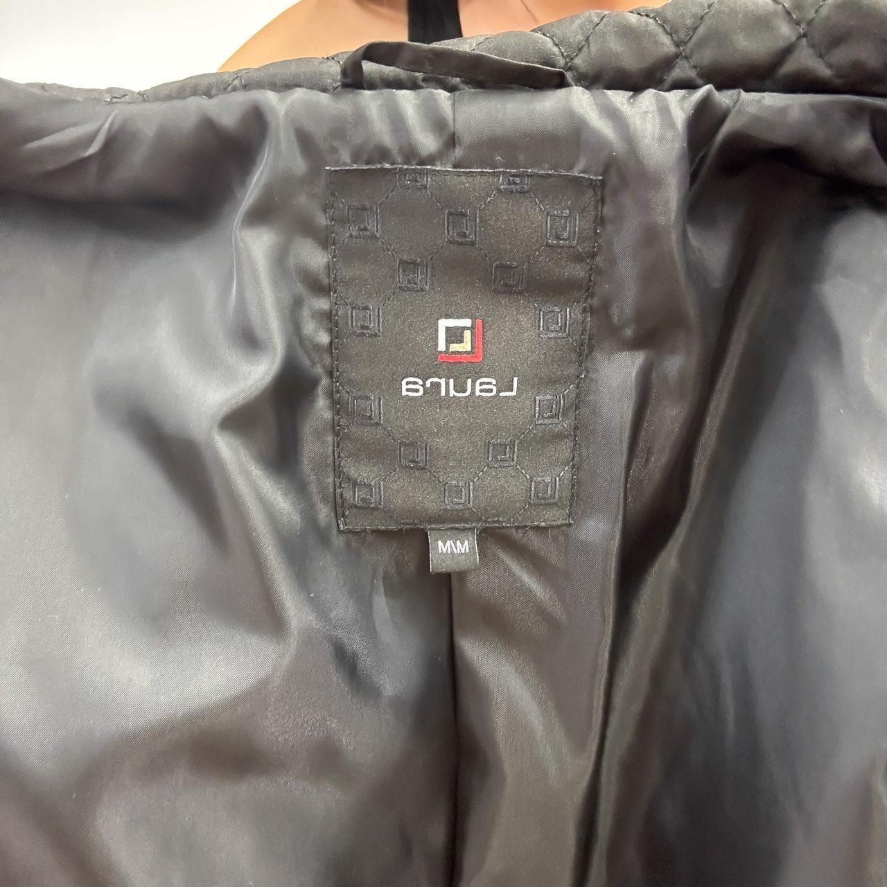 Gorgeous preppy quilted coat jacket with exaggerated... - Depop