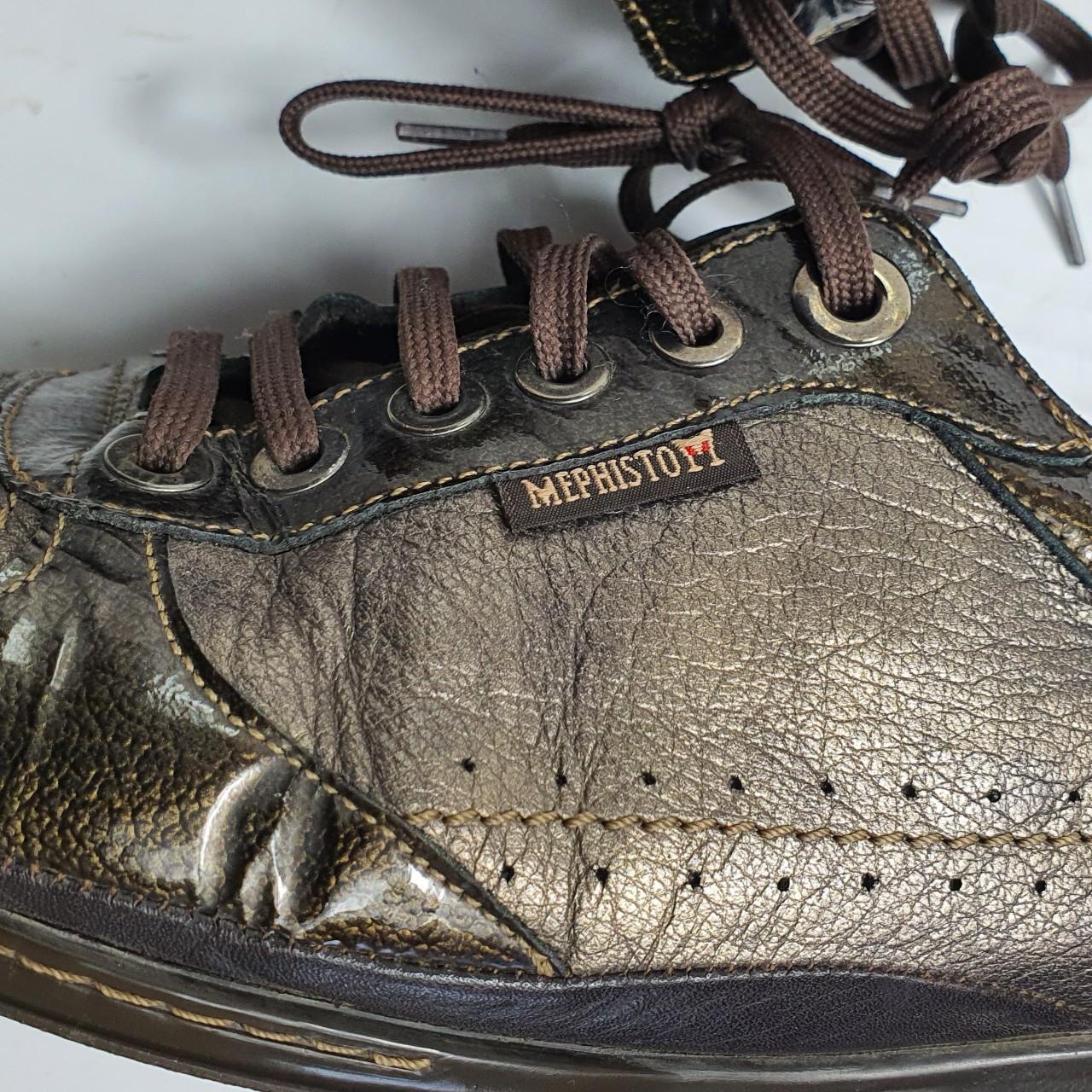 Vintage Mephisto Air Jet leather walking trainers US... - Depop