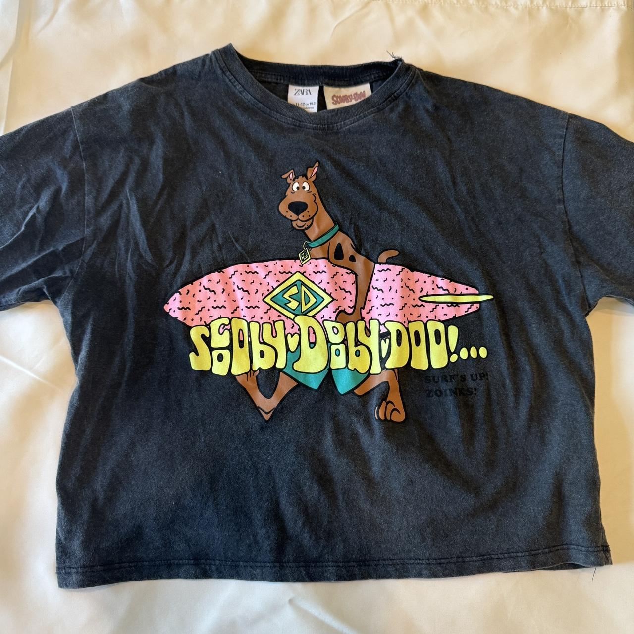Zara Scooby doo kids shirt; fits women size small - Depop