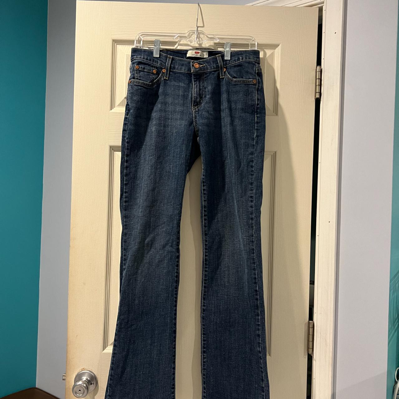 Vintage Y2K Levi's 529 Low Rise Curvy Boot Cut... - Depop