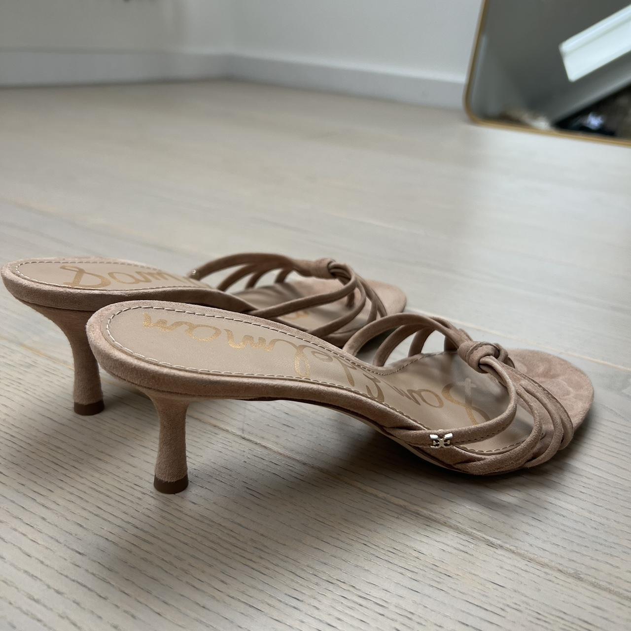 Sam Edelman - Peachy/Nude sandals size 4 Never worn - Depop