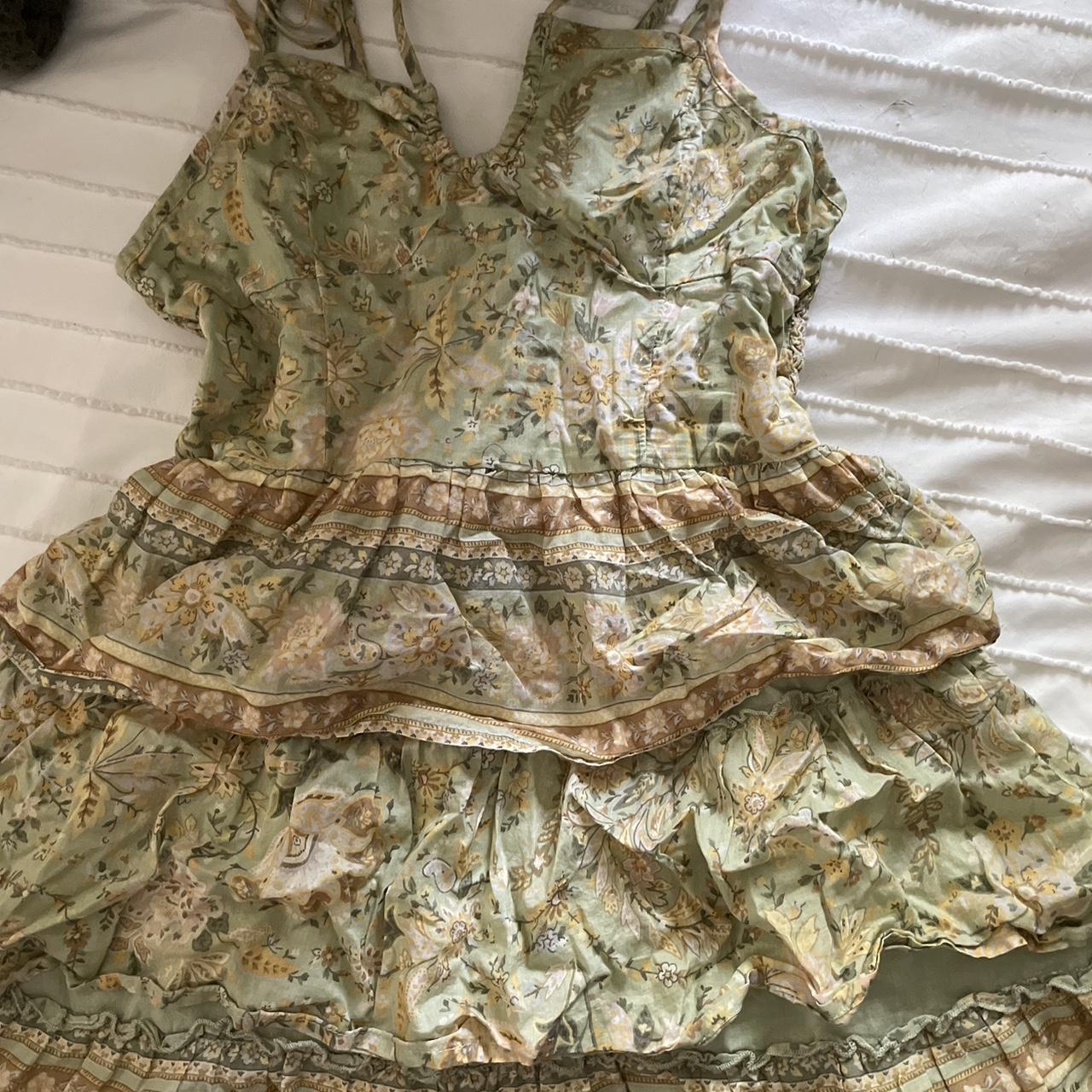 Free people pattern dress - Depop