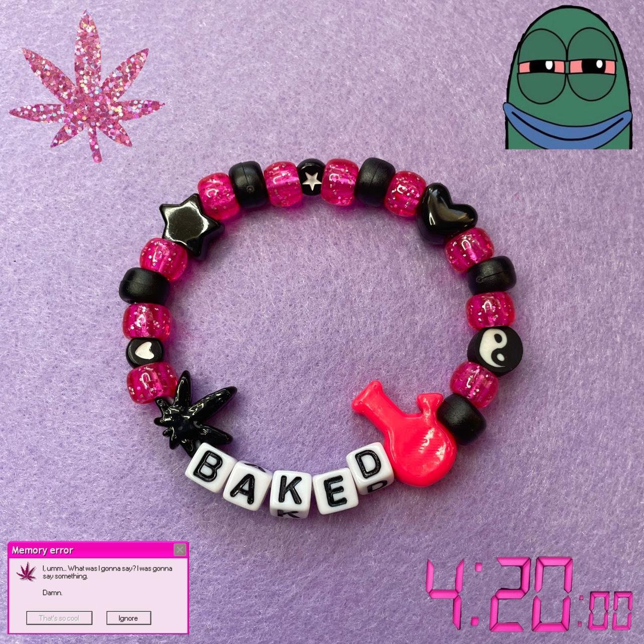 Rave Kandi Baked Bracelet - handmade by me!! -... - Depop