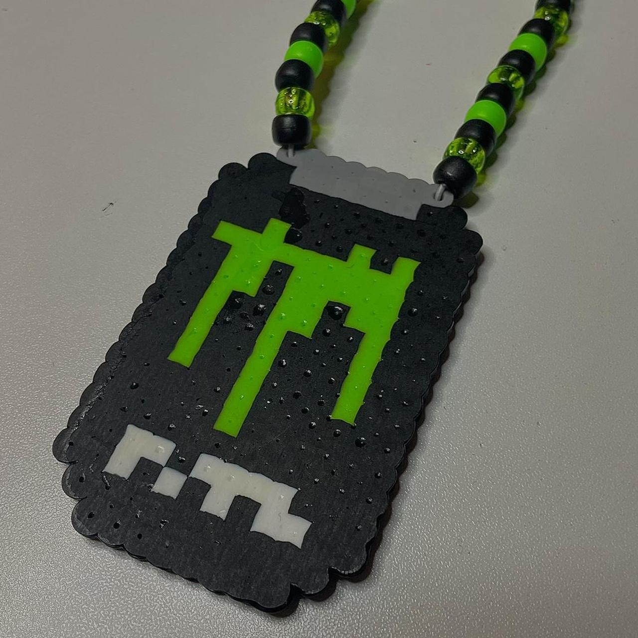 Monster Energy Kandi Necklace ⋆ ★handmade by me!... | Depop