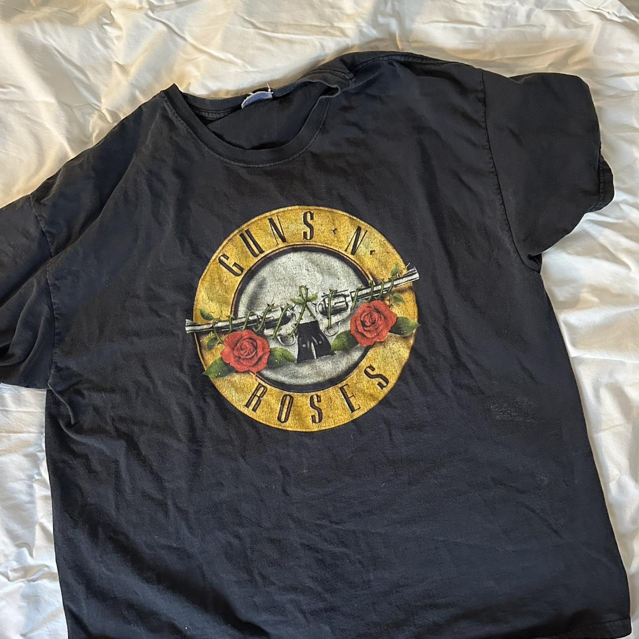 Msg to buy/Meetup or Shipping - Gus n Roses Tee... | Depop