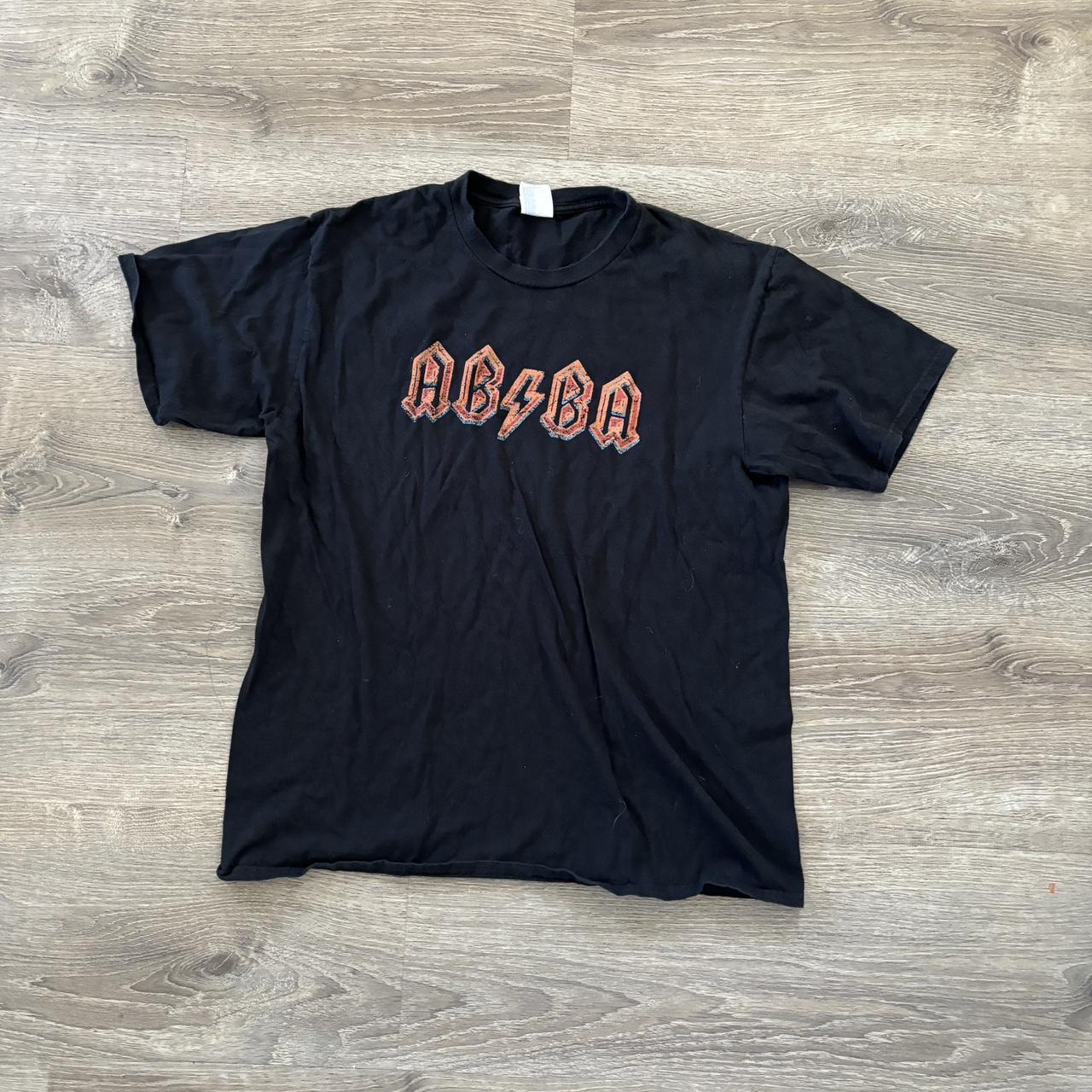 Vintage rock shirt - Size L - Stunmic - AC/DC -... - Depop