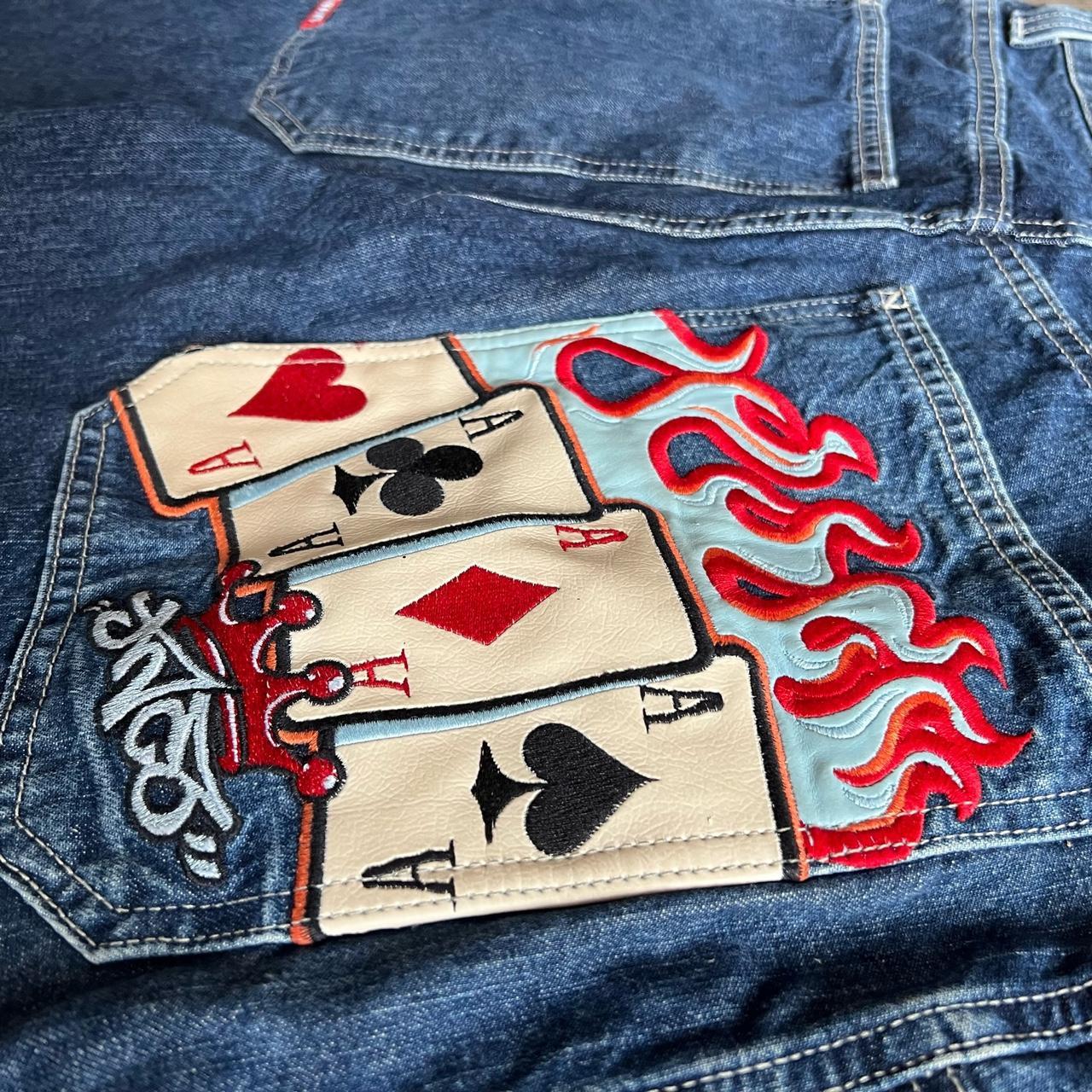 JNCO FLAMING ACES GRAIL IN PRISTINE CONDITION NO... - Depop