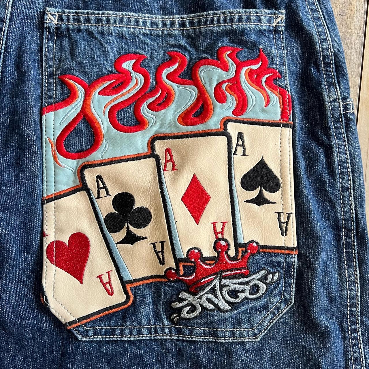 JNCO FLAMING ACES GRAIL IN PRISTINE CONDITION NO... - Depop