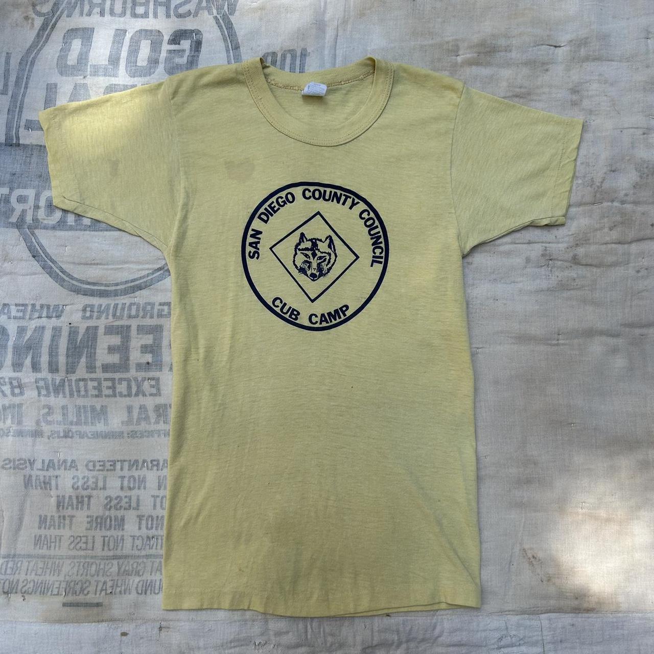 1970’s San Diego Cub Scout tee Small stains as... | Depop