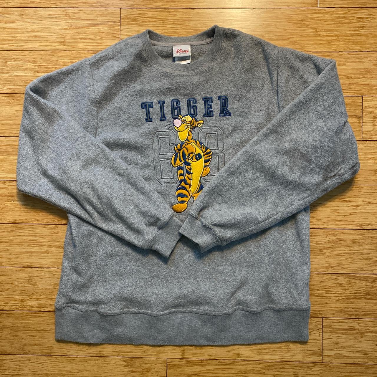Disney Tigger pullover fleece sweater #disney - Depop