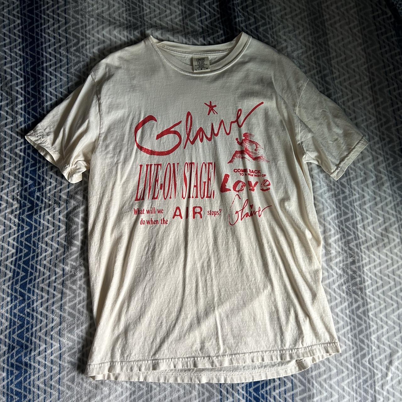 glaive 2023 tour merch t shirt (i care so much i... - Depop