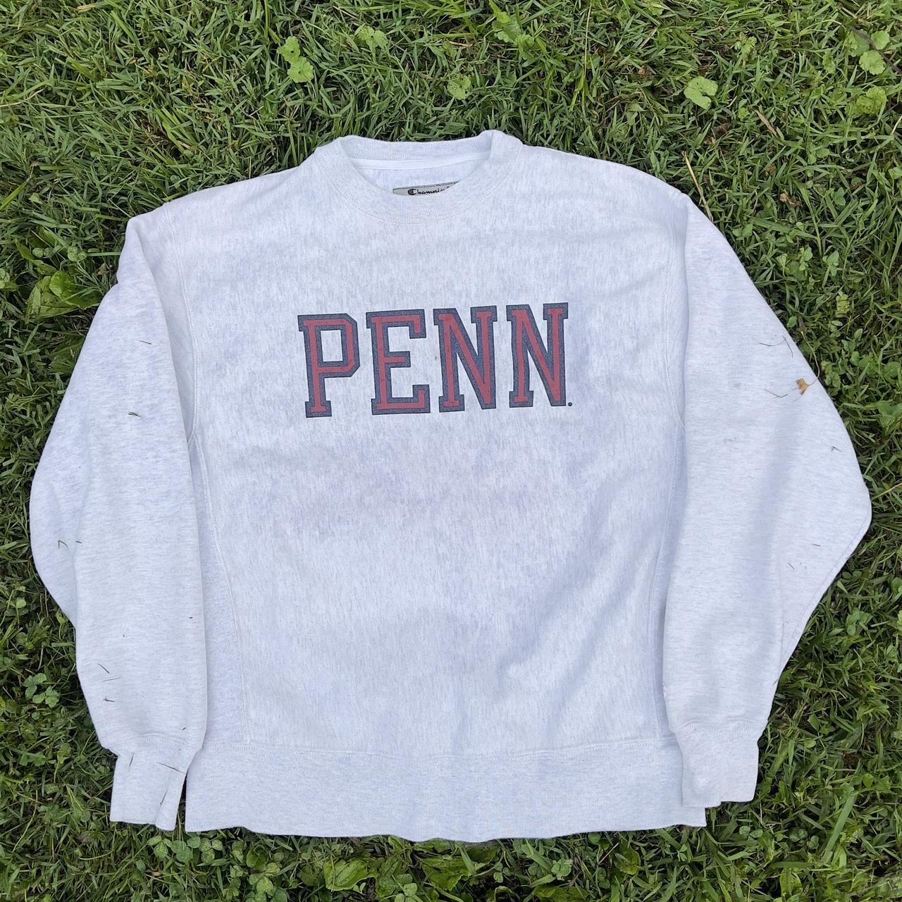 Vintage Penn State Crewneck Great Condition Mens... - Depop