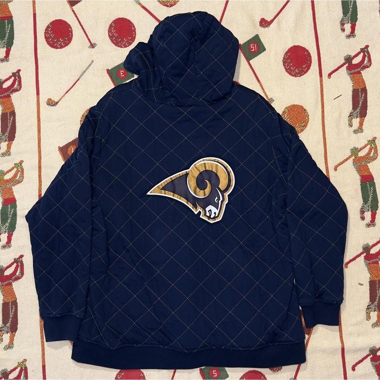 Vintage Reversible St Louis Rams Jacket Great... - Depop