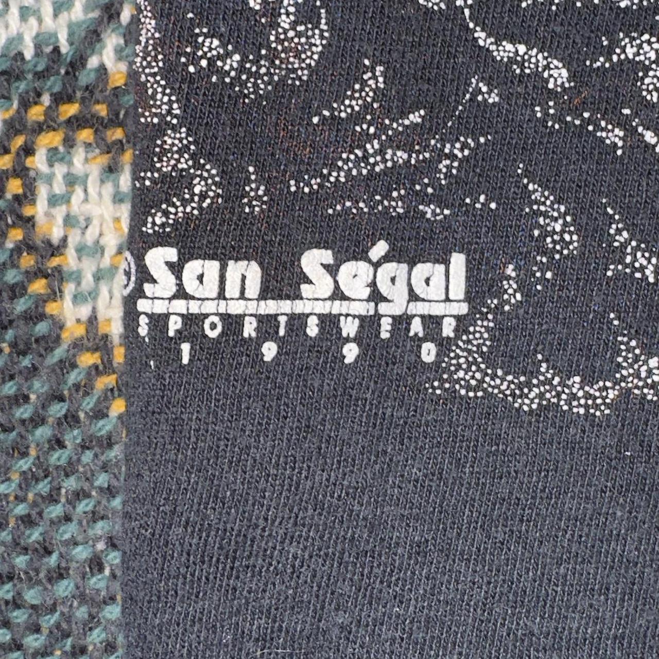 Vintage San Segal San Francisco AOP Anvil Tee Great... - Depop